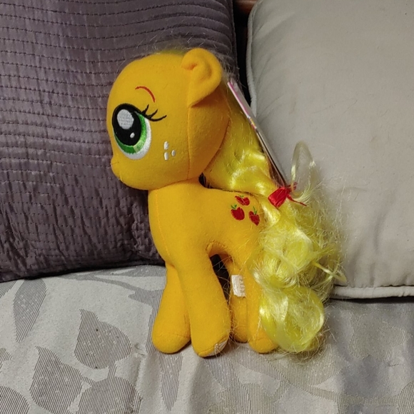 toy factory | Toys | My Little Pony 8 Applejack Plush Stuffed Animal ...